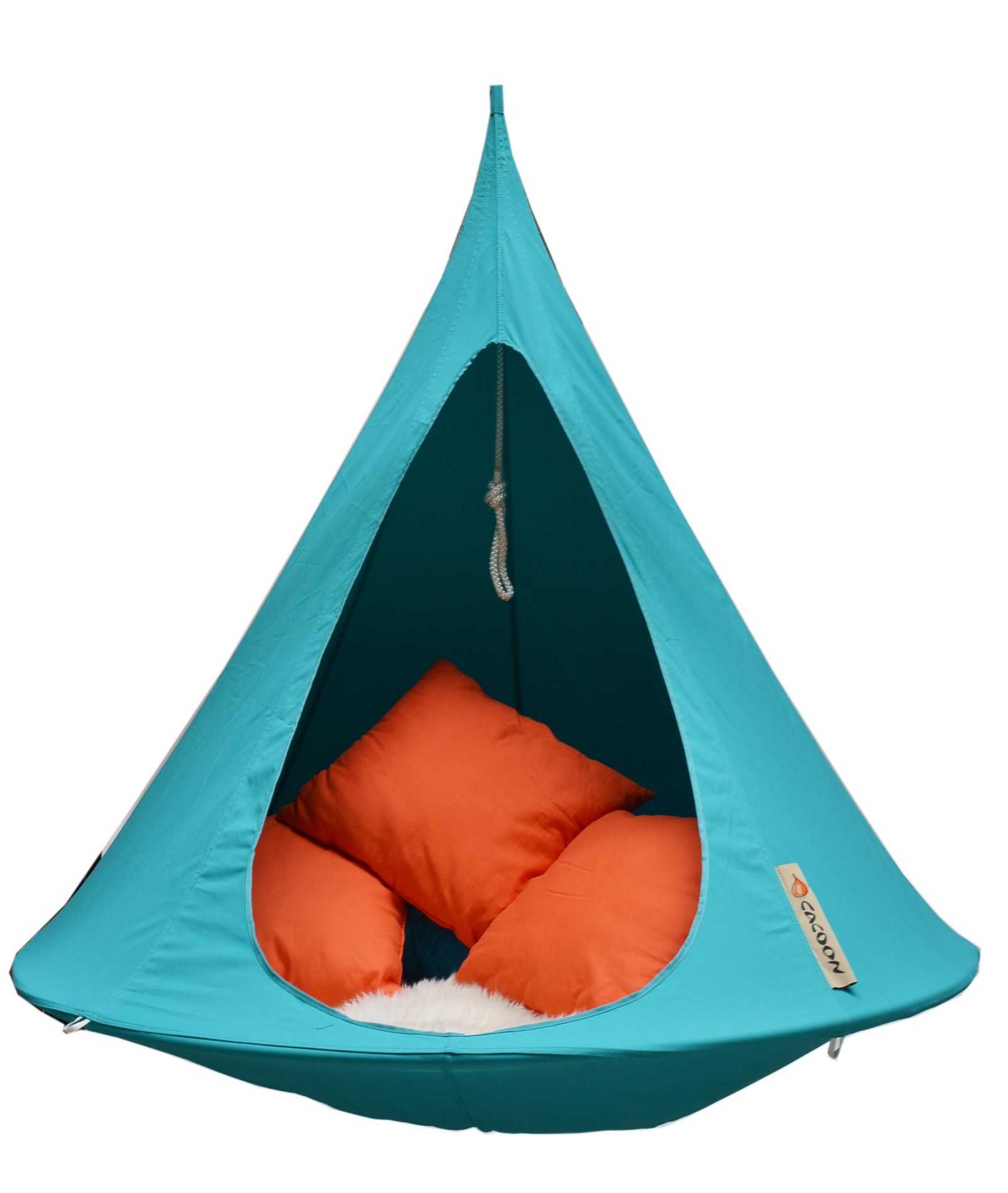 Hamaca Colgante - Cacoon Simple - Turquesa : venta Hamaca Colgante ...